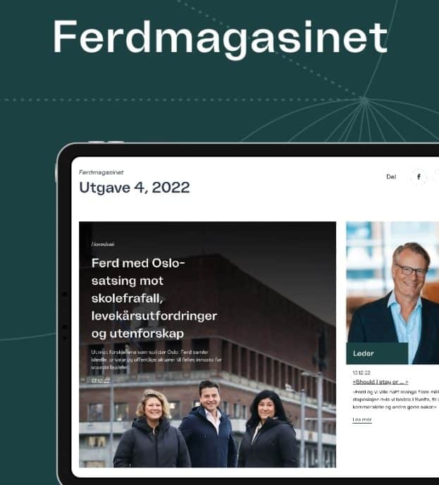 Vi skal skape varige verdier og sette tydelige spor