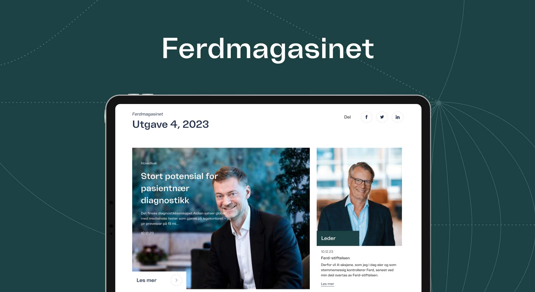 Årets siste utgave av Ferdmagasinet | Ferd